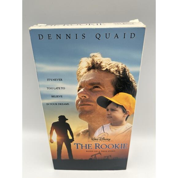 VHS | Media | The Rookie Vhs 202 Dennis Quaid Disney | Poshmark